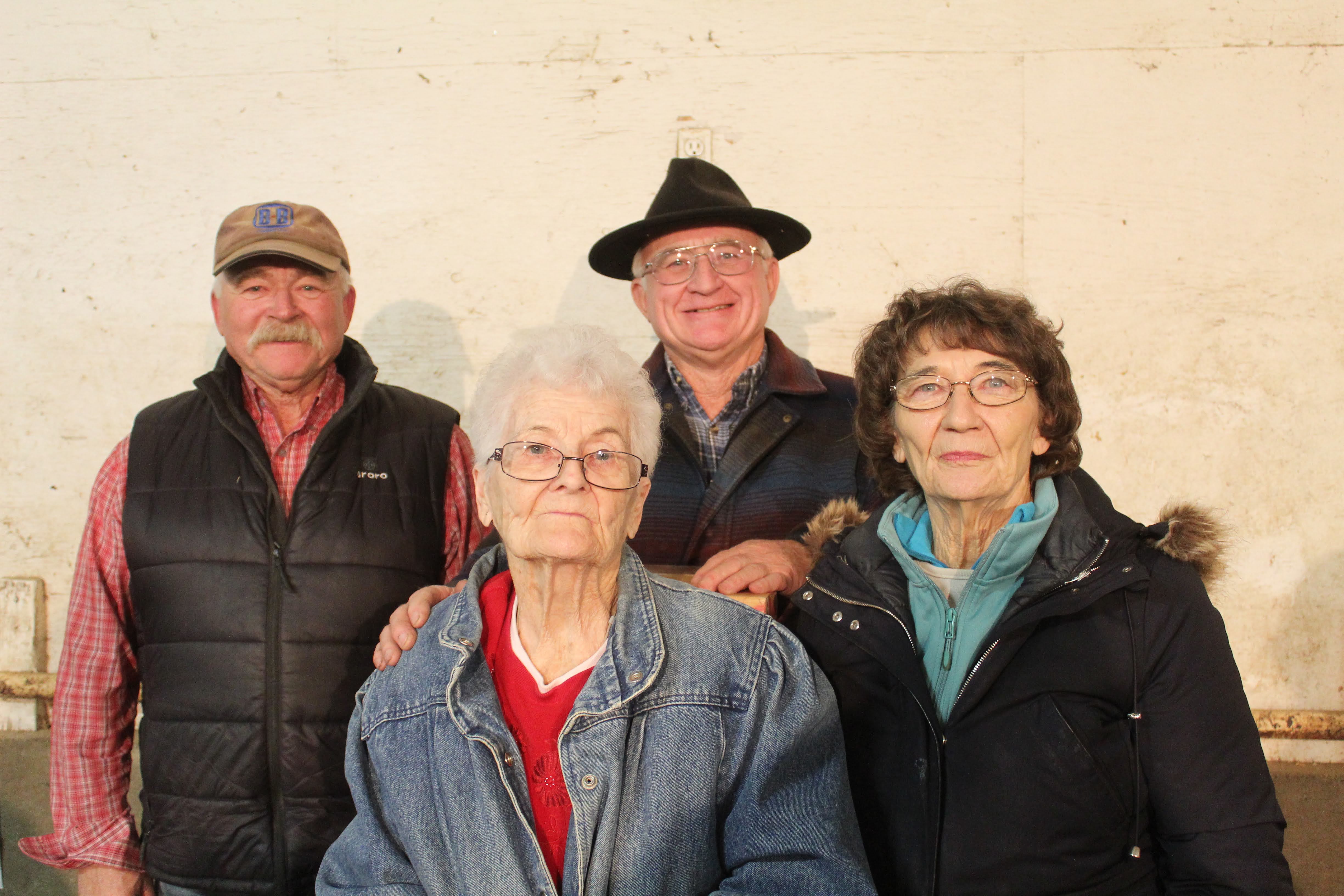 Grandma, Joe, Tom, Mom Dec 2021 | KT Ranch
